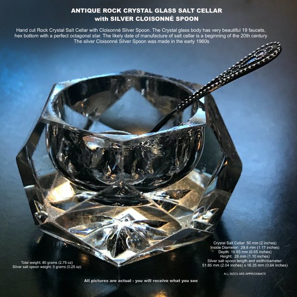 St. Petersburg Jewelry Factory | Dining | Antique Rock Crystal Glass ...